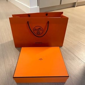 Hermes | Accessories | Hermes Box And Bag | Poshmark